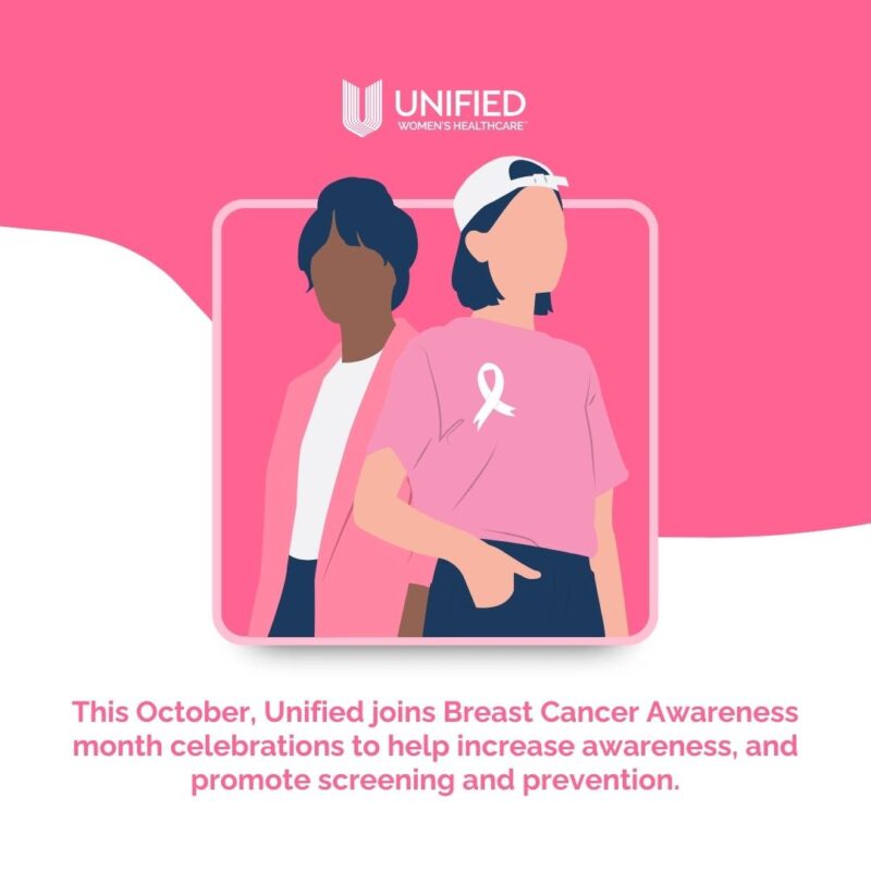 UnifiedCares Supports Breast Cancer Awareness | Unified Women's Healthcare